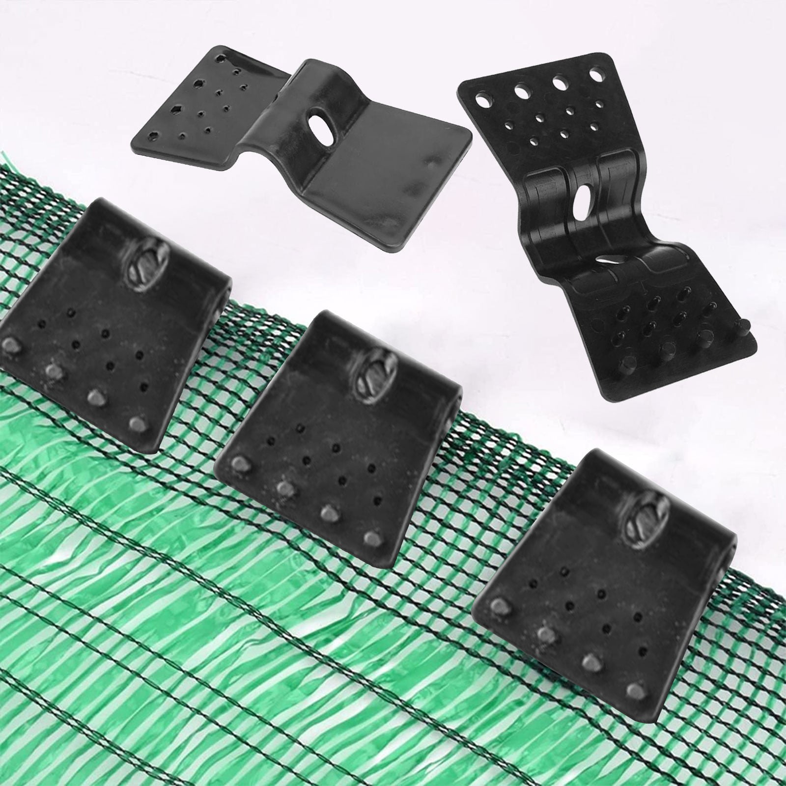 Fixing Clip Black Plastic Sunshade Net and Hail Proof Bird Net Fixed ...