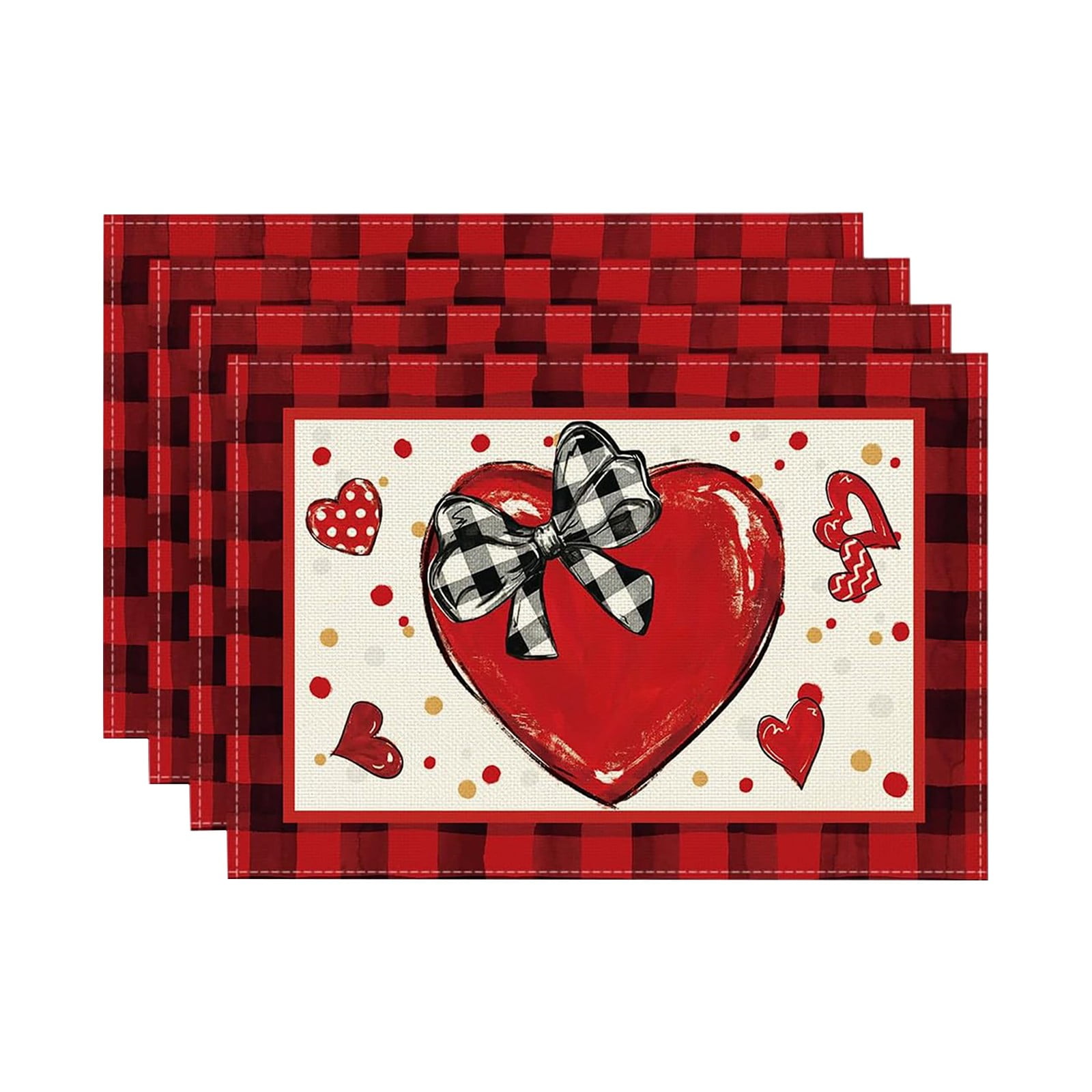 Fixlove Valentine's Day Decorations Artoid Mode Red Love Valentines Day ...