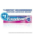 Fixodent Complete Denture Adhesive Cream, Original, 2.4 oz (3 Pack ...