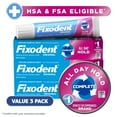 Fixodent Comfort Max Hold Original Denture Adhesive Cream Value Pack, 2 ...