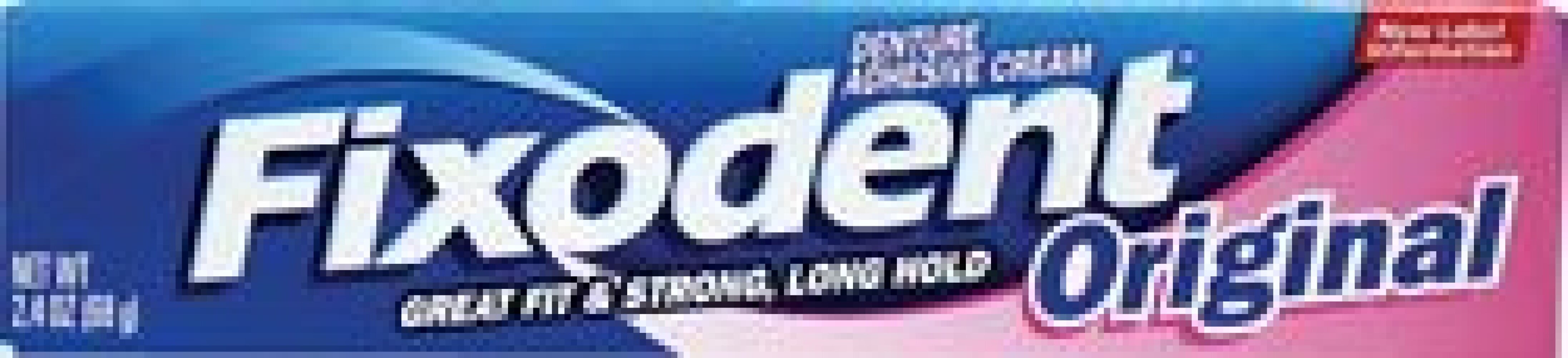 Fixodent Denture Adhesive Cream Original 2.4 oz (Pack of 48) - Walmart.com