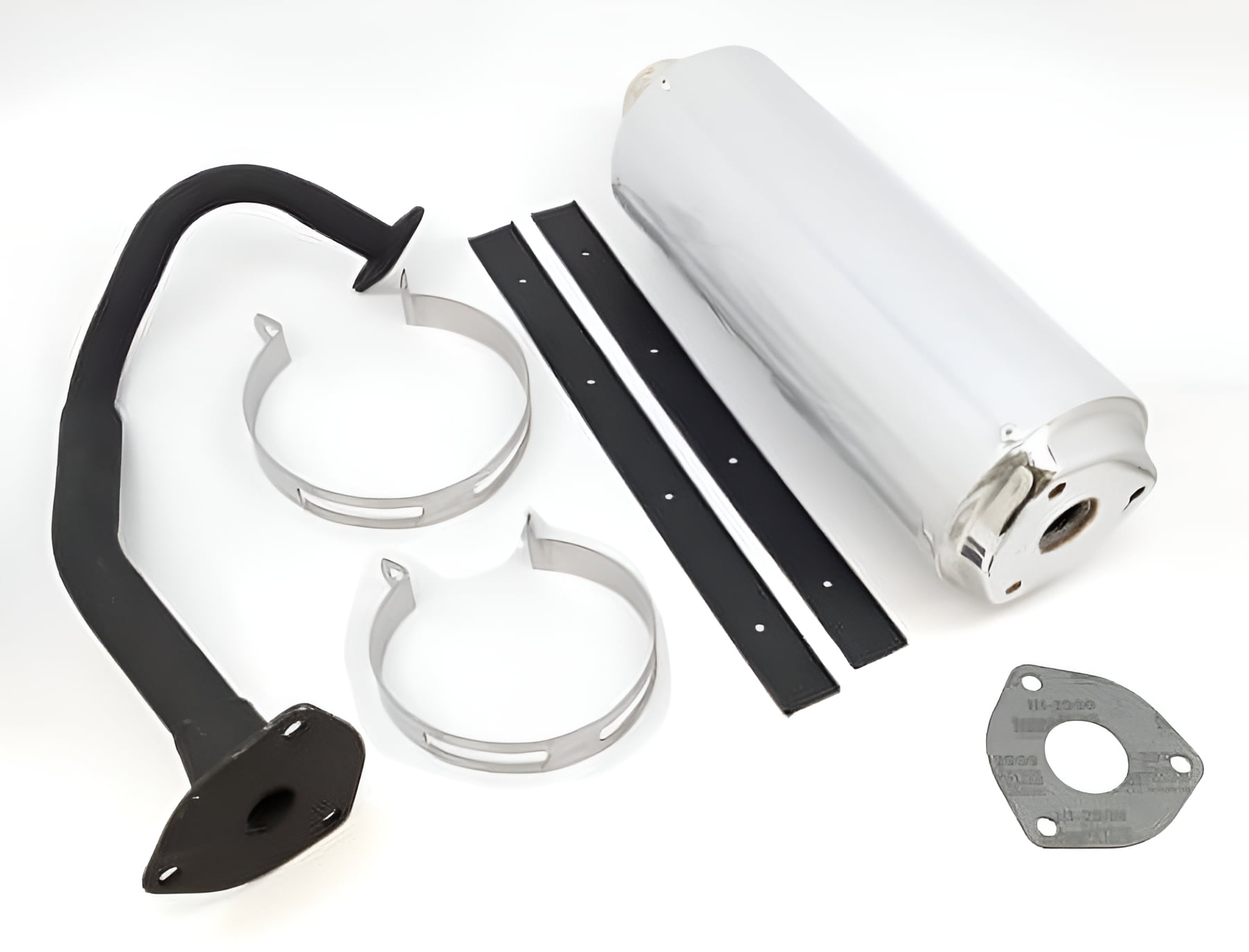 High Performance GY6 50cc Exhaust Motorized Muffler Scooter Silencer ...