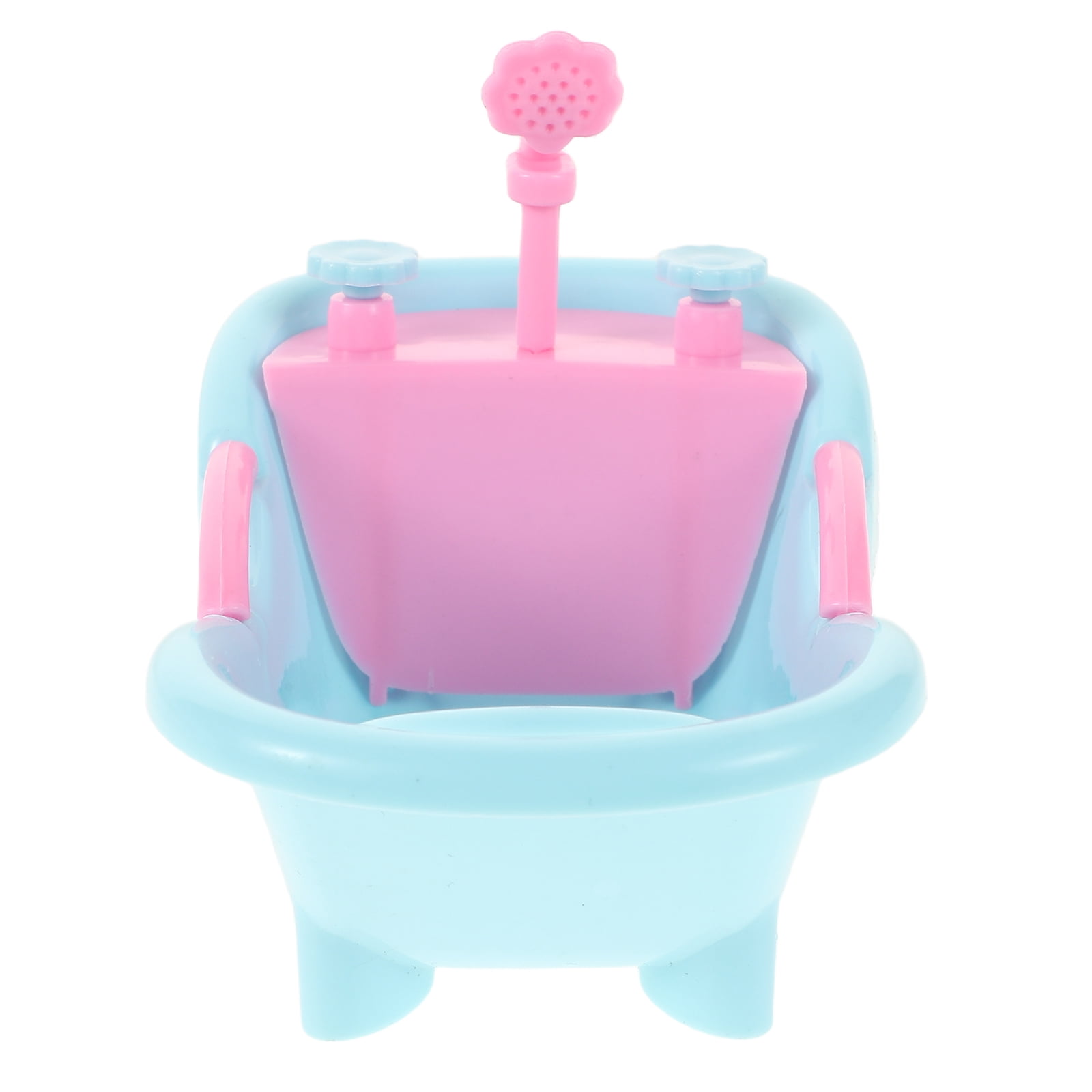 Fixture Dollhouse Bath Toy Dollhouse Bath Miniature Mini Doll Bathtub ...