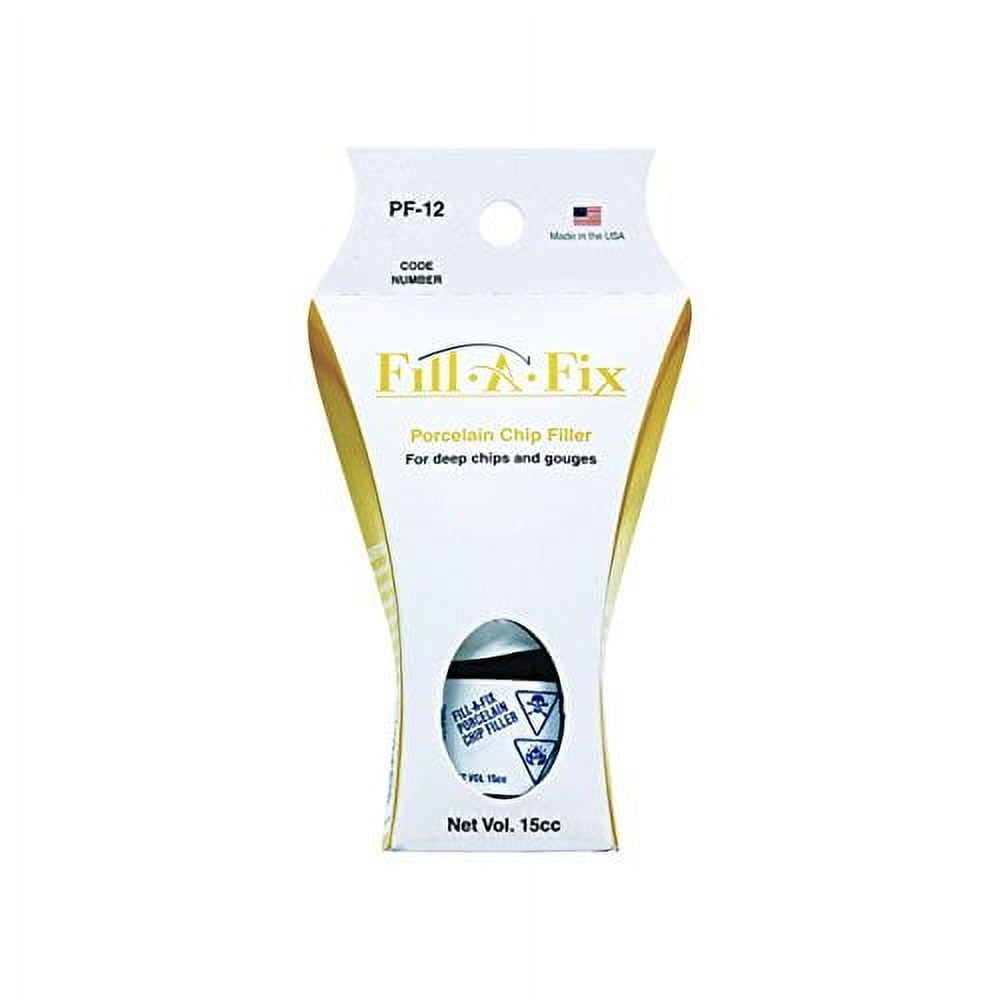 Fixture-Fix Fill-A-Fix Filler Porcelain Chip Repair PF-12 - Walmart.com