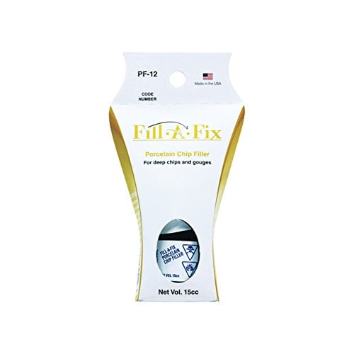 Fixture-Fix Fill-A-Fix Filler Porcelain Chip Repair PF-12 - Walmart.com