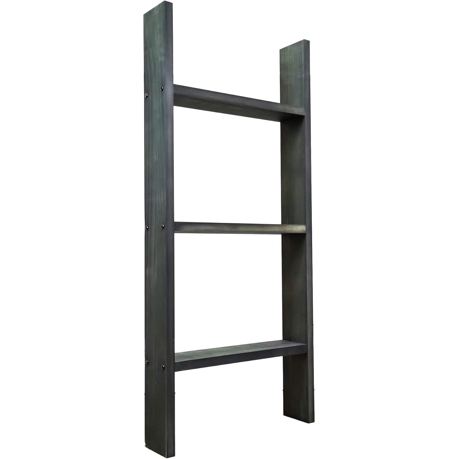 FixtureDisplays® 3-Foot Rustic Farmhouse Blanket Ladder, Wall-Leaning ...