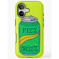 Fizz Buzz Soda Can Geek Humor Phone Case for iPhone 17 16 15 14 13 12 ...