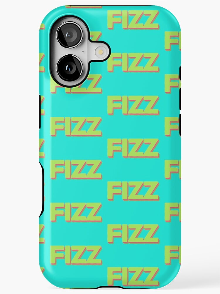 Fizz Clean Bold Word Phone Case for iPhone 17 16 15 14 13 12 11 Pro Max ...
