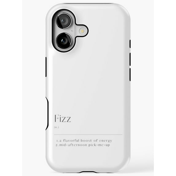 Fizz Definition Fun Word Design Phone Case for iPhone 17 16 15 14 13 12 ...