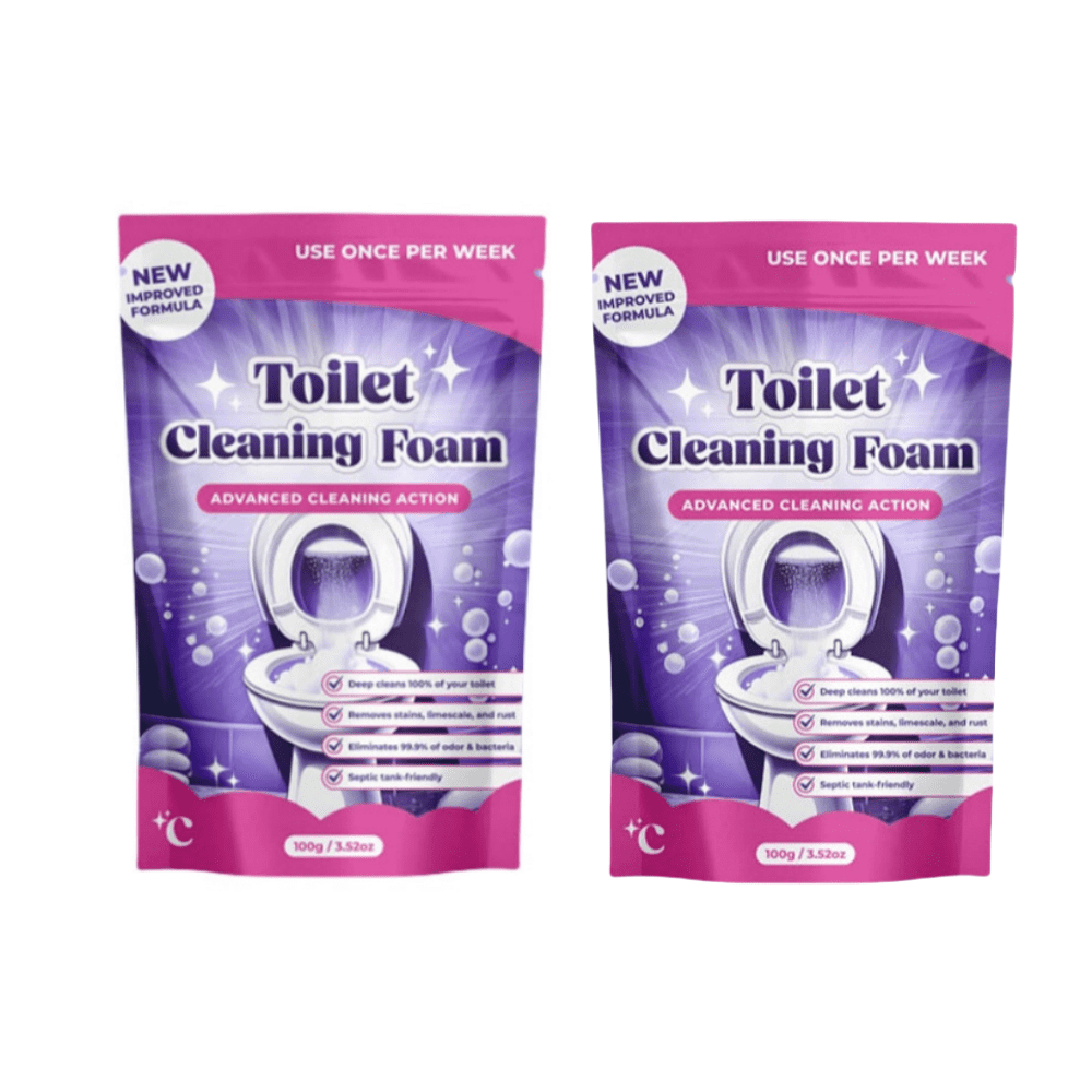 Fizzclean Toilet Cleaner, Insta-Action Fizzclean Foam For Sparkling ...