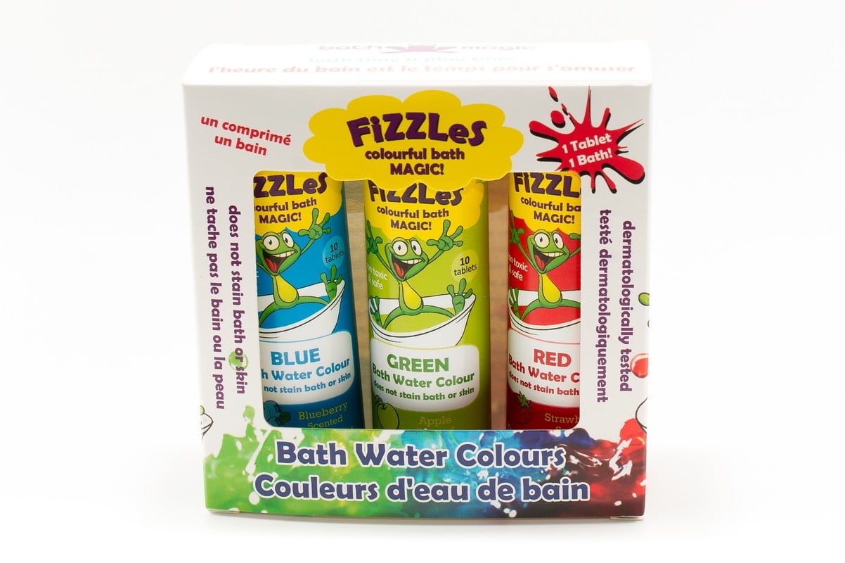 Fizzles Bath Color Tablets Triple Pack Set - Walmart.com