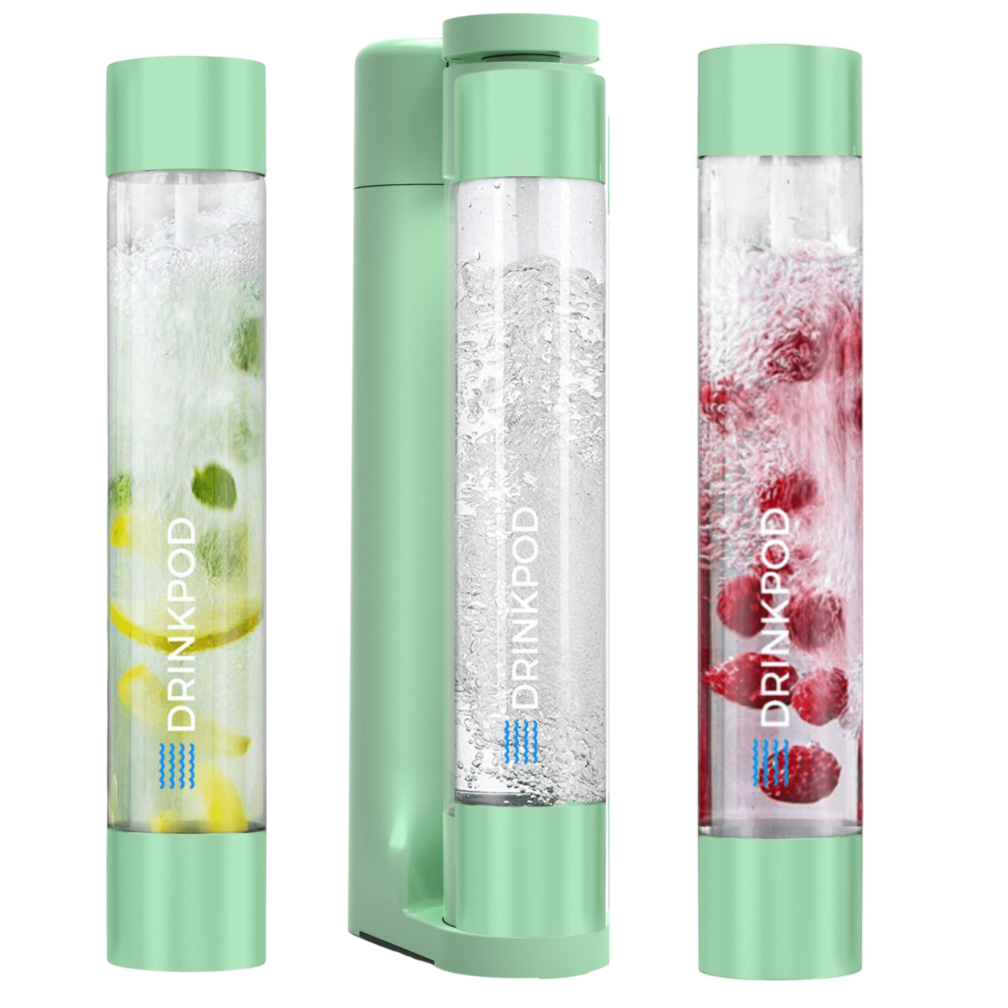 Fizzpod Seltzer Flavored Making Sparkling Water Maker & Home Soda ...