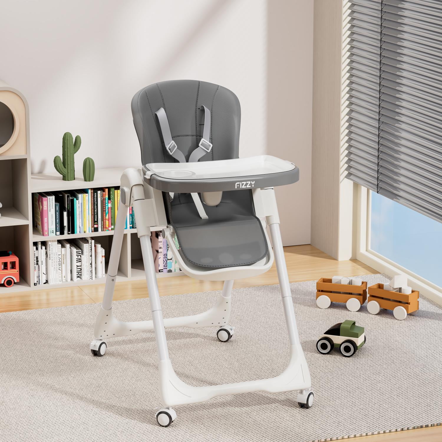 Fizzy Baby Foldable High Chair Adjustable and Compact High Chair for ...