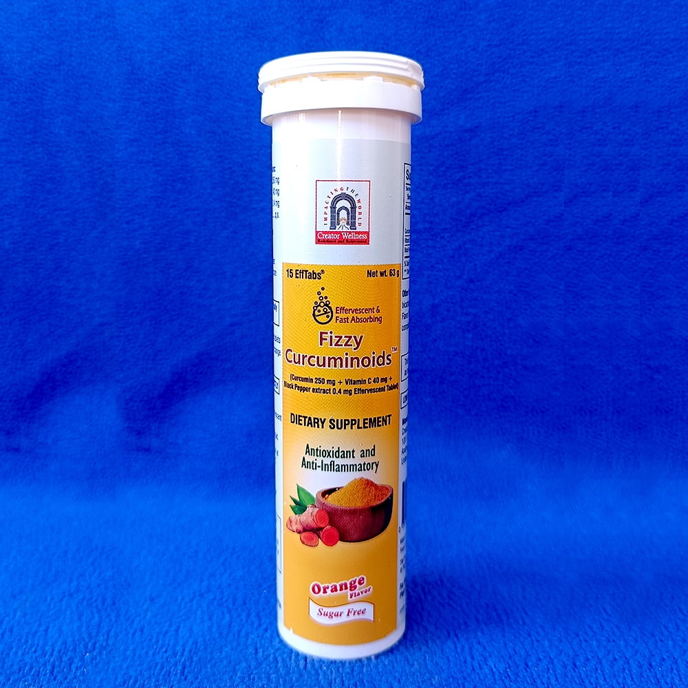 Fizzy Curcuminoids Effervescent Tablets - Walmart.com