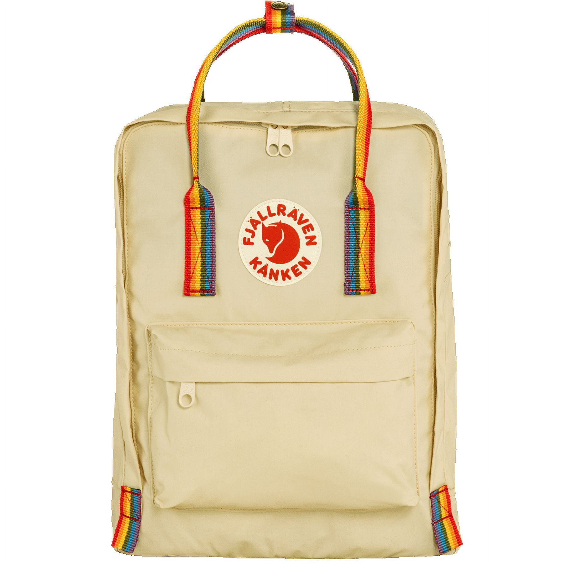 Fjallraven Kanken Water Resistant Vinylon F Backpack, Light Oak-Rainbow ...