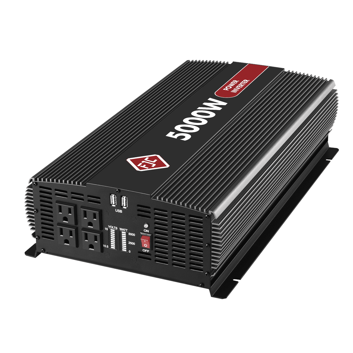 Fjc, Inc. 53500 5000 Watt Power Inverter - Walmart Business Supplies