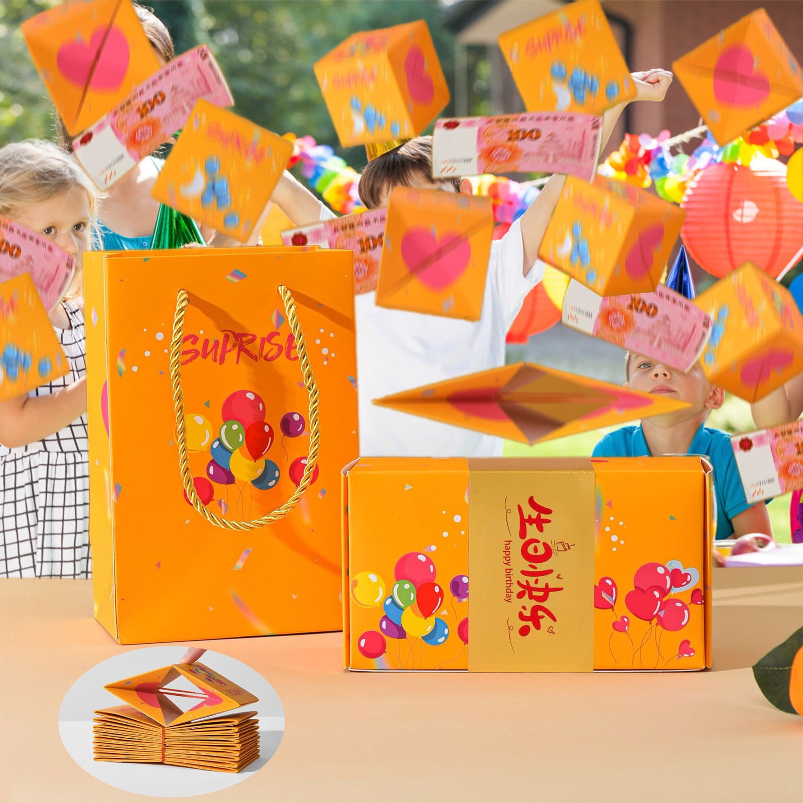 Fjnjuu Surprise Gift Box Explosion, Surprise Gift Box Surprise Gift Box ...