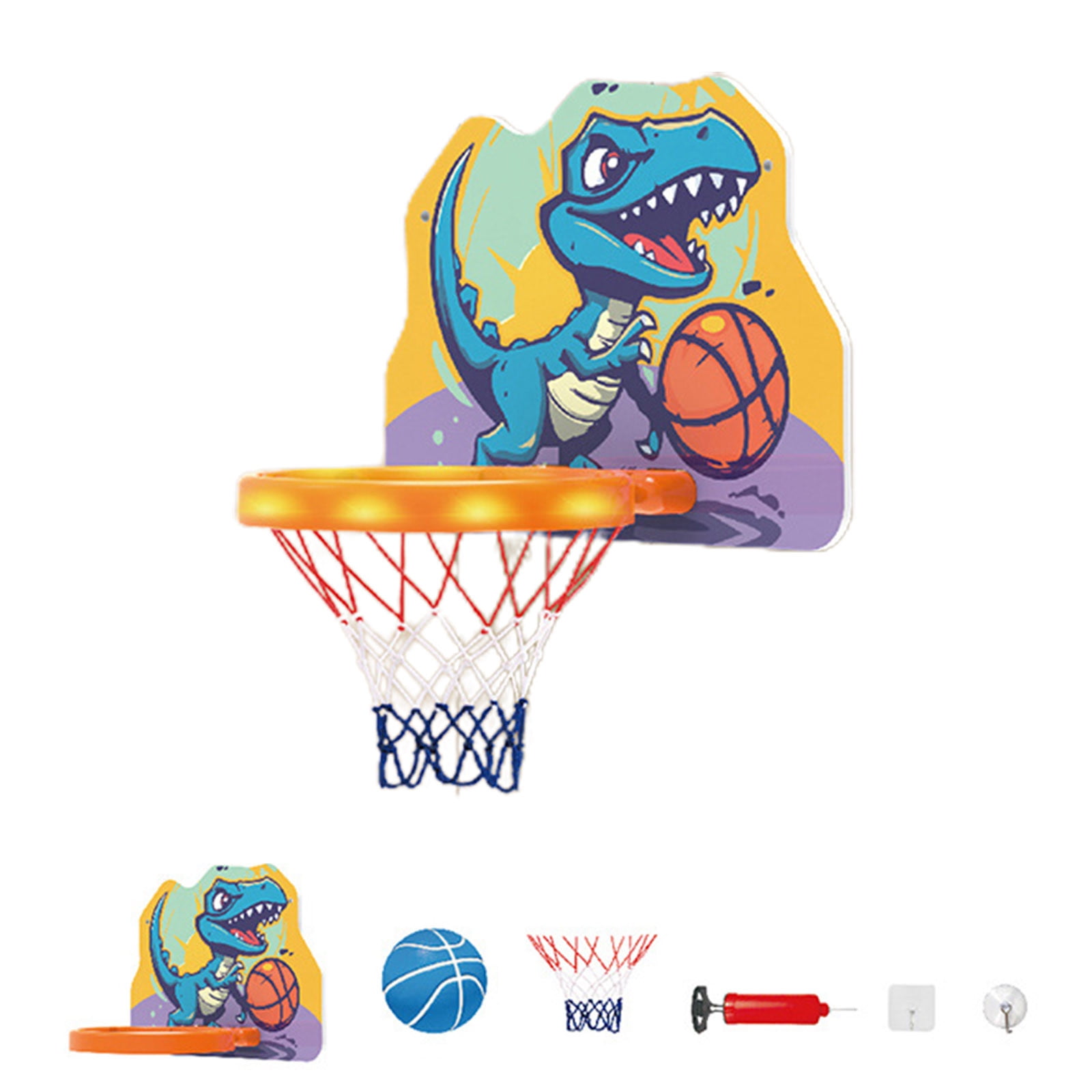 Fjnjuu Toys for ages 2-4, Children's Basketball Hoop Toy Baby Indoor ...