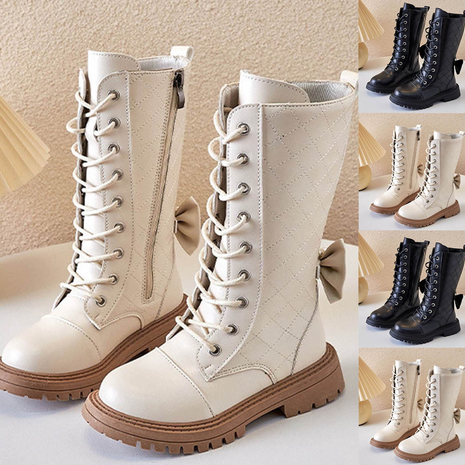 Fjofpr Big Girls Boots Size 2.5 Girls Shoes Girls' Boots Children's ...