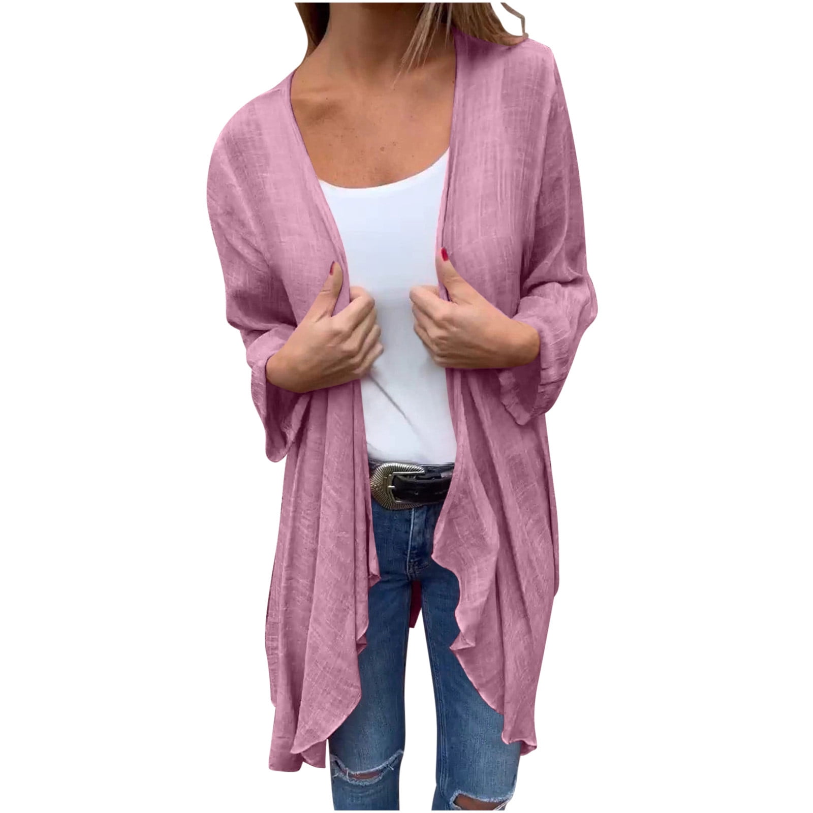 Fjofpr Cardigan Sweaters for Women Trendy Long Cardigans for Women ...