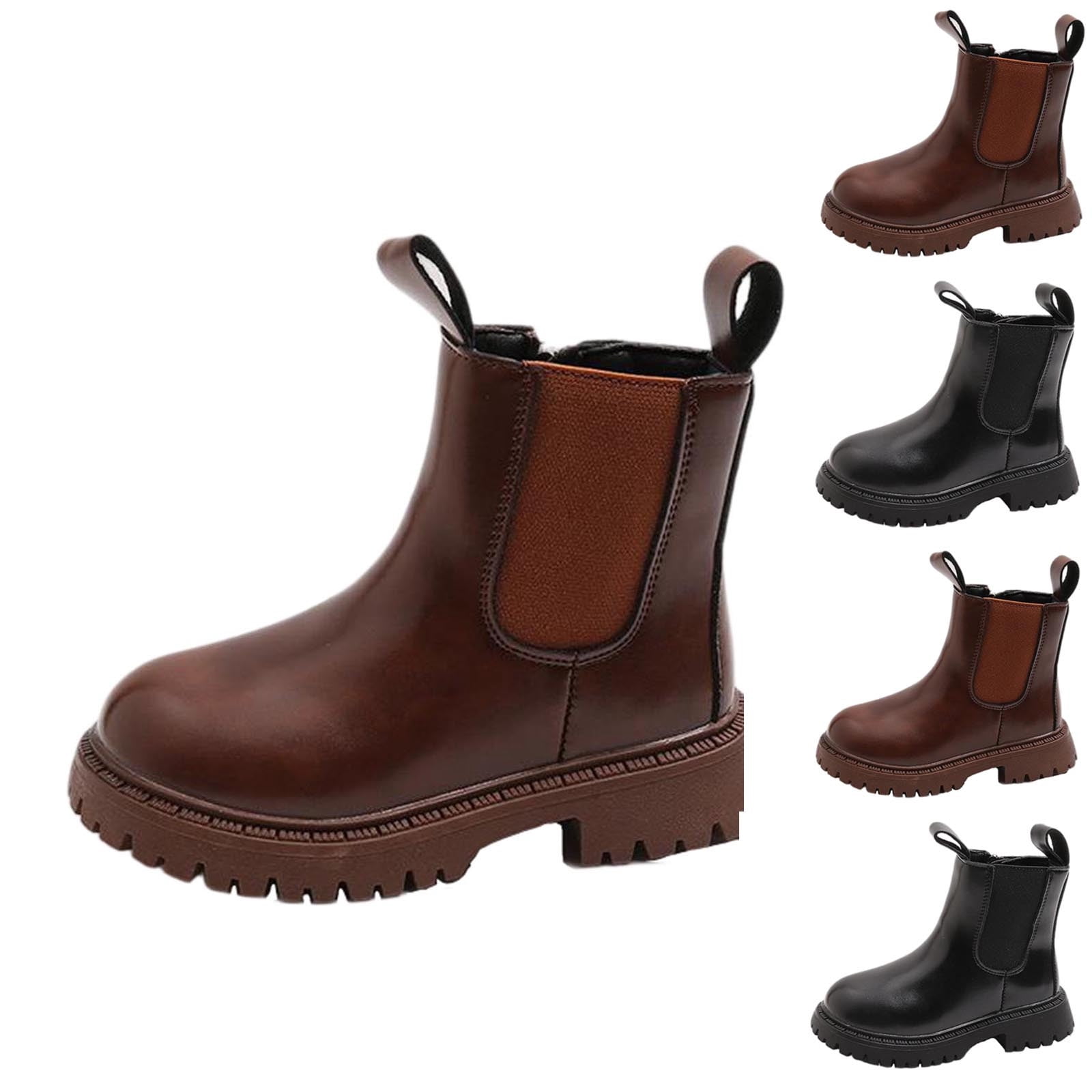Fjofpr Girls Boots Big Girls Size 2.5 Shoes Fall Girls' Boots Children ...