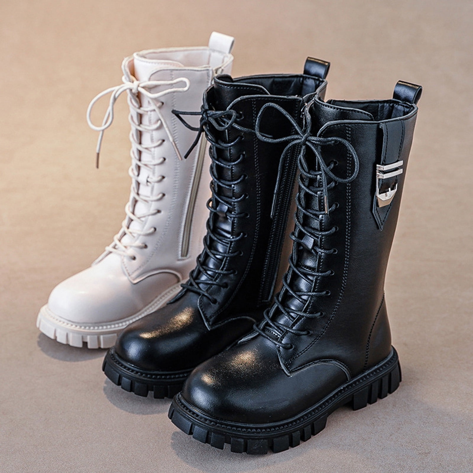 Fjofpr Girls Boots Shoes for Little Girls Size 13/1 Fall And Winter ...