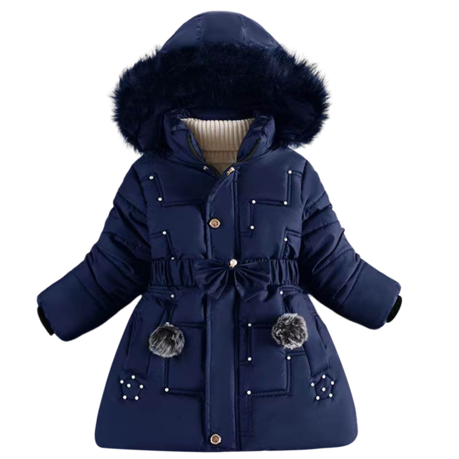 Fjofpr Girls Coats 7-16 Heavy Winter Coat Size 6 Girls Winter Clothes ...