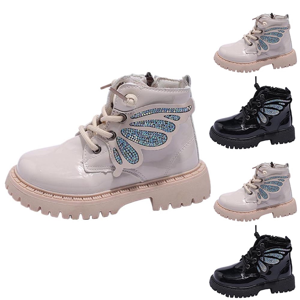 Fjofpr Girls Shoes Little Girls Boots Size 13 Or 1 Fall Girls' Boots ...