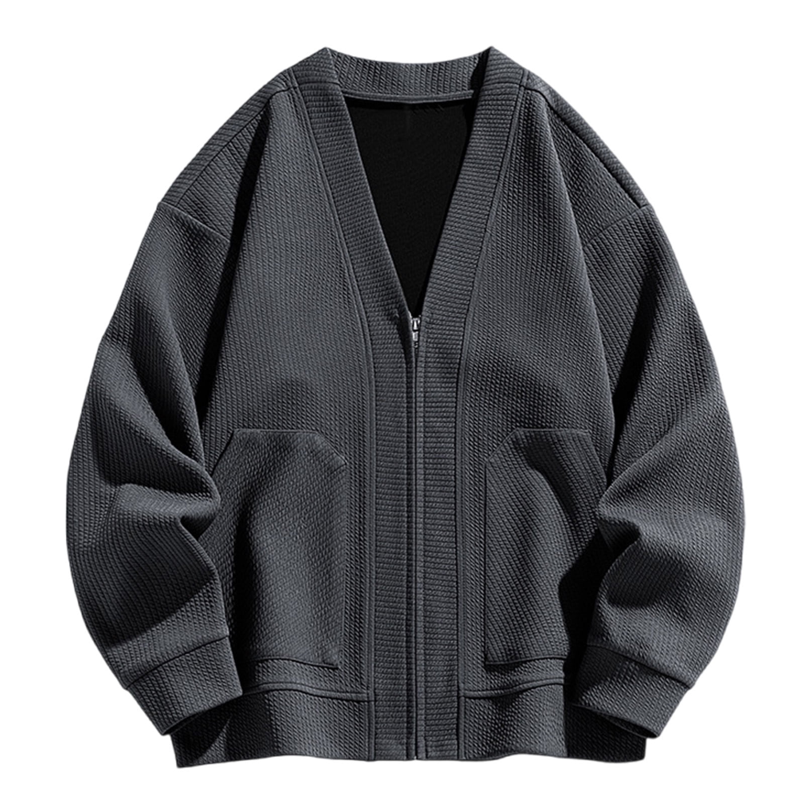 Fjofpr Jackets for Men Big and Tall Jackets for Men Lightweight Fashion ...