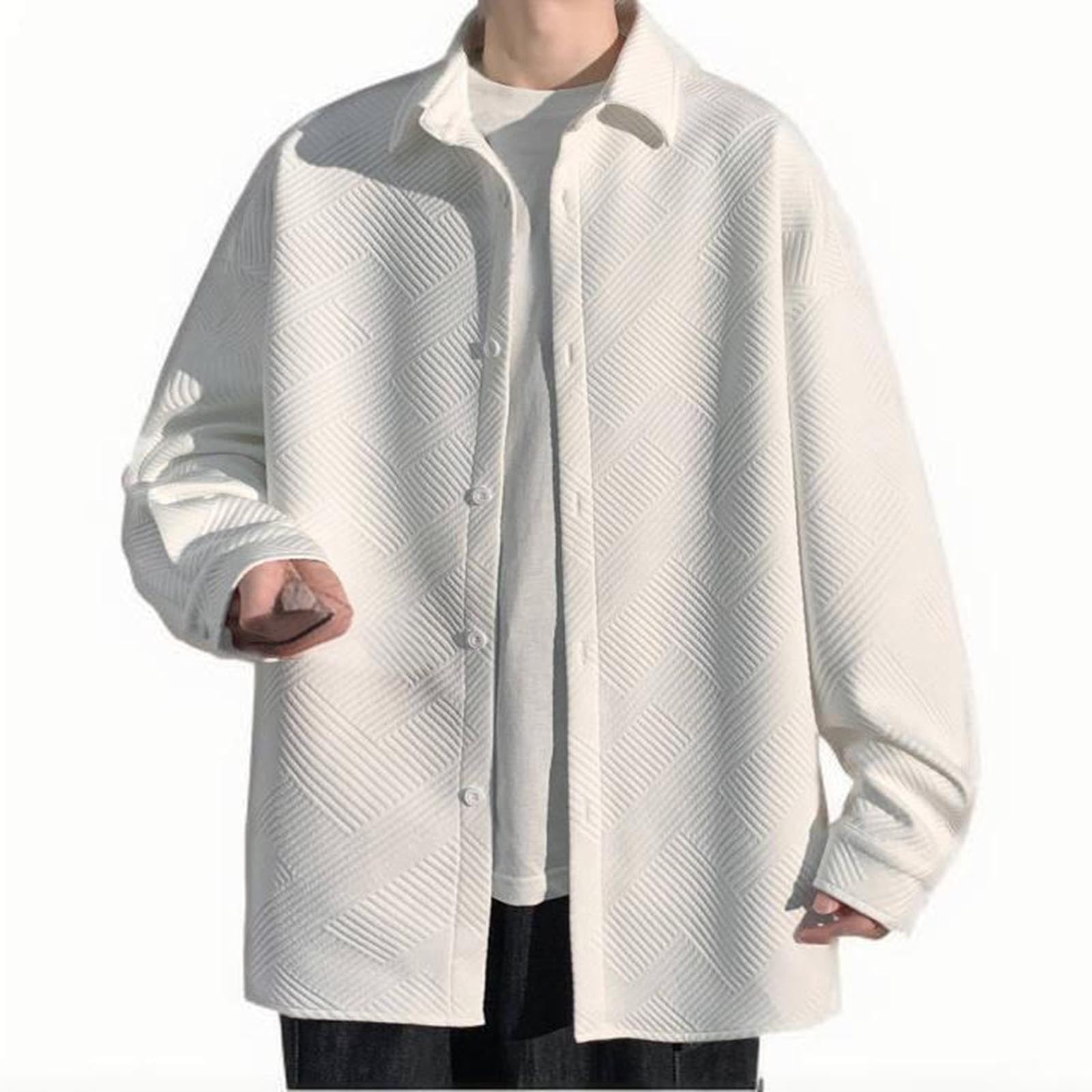 Fjofpr Jackets for Men Big and Tall Jackets for Men Lightweight Man ...