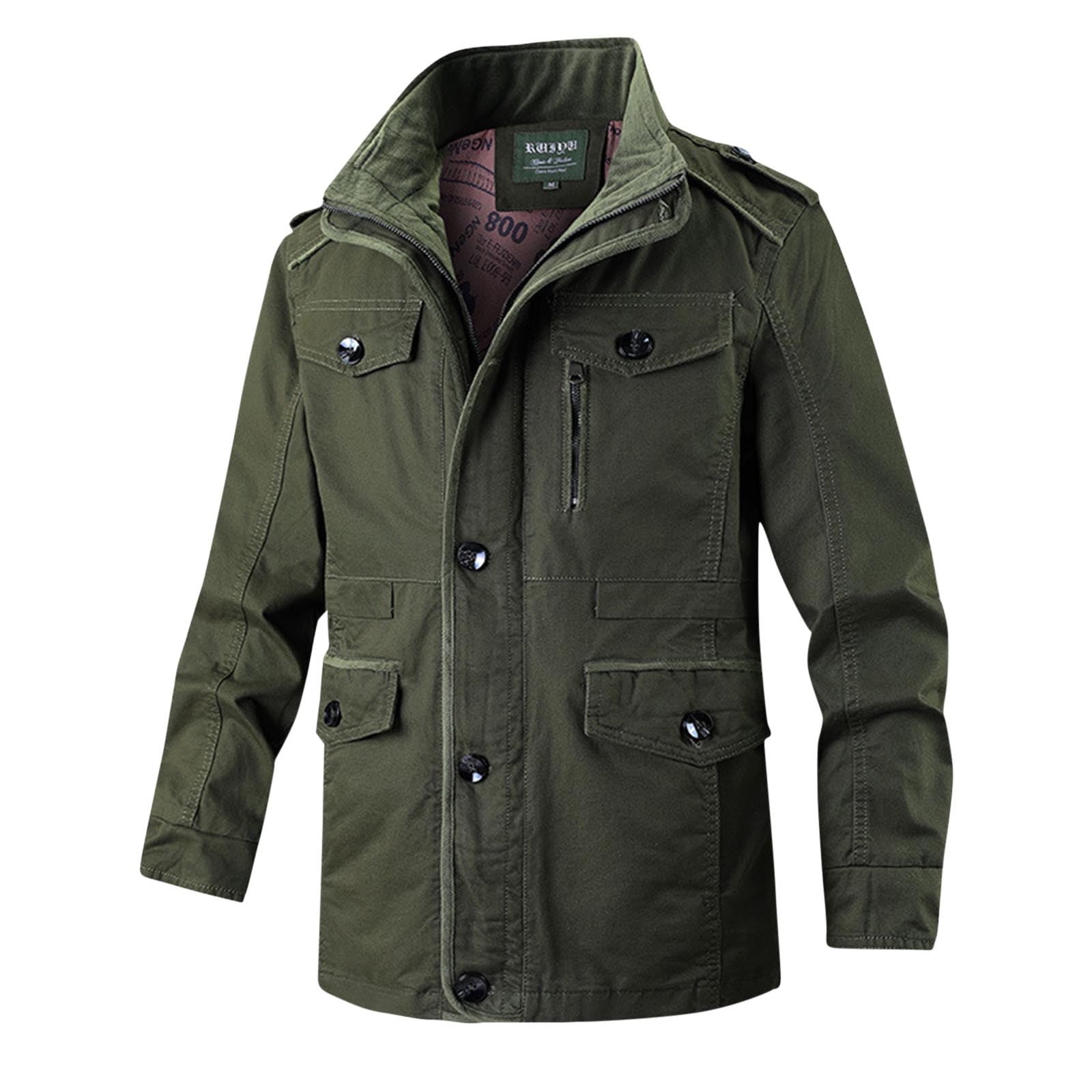 Fjofpr Jackets for Men Big and Tall Jackets for Men Lightweight Men's ...