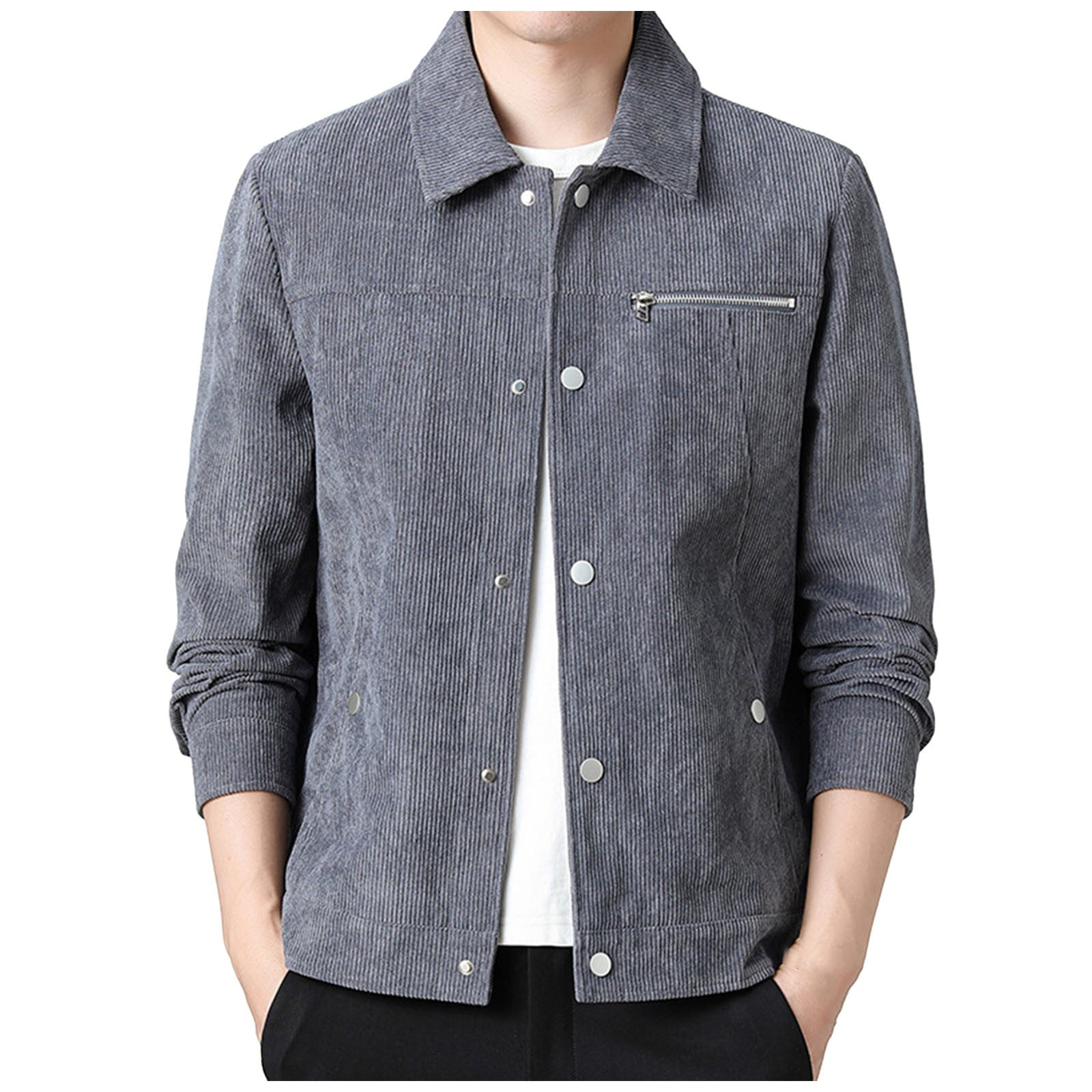 Fjofpr Jackets for Men Big and Tall Jackets for Men Lightweight Men's ...