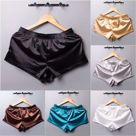 Fjofpr Mens Underwear Boxer Briefs Breathable Men Casual Solid Sexy ...