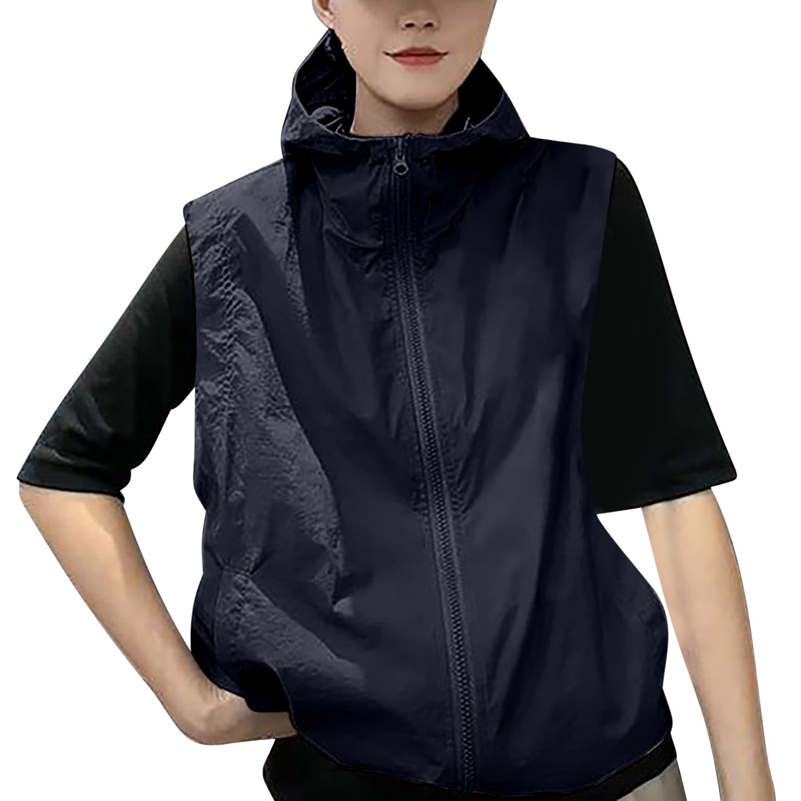 Fjofpr Sun Protection Clothing Women'S Women's Loose Versatile Sun-protective Shirt - Walmart.com