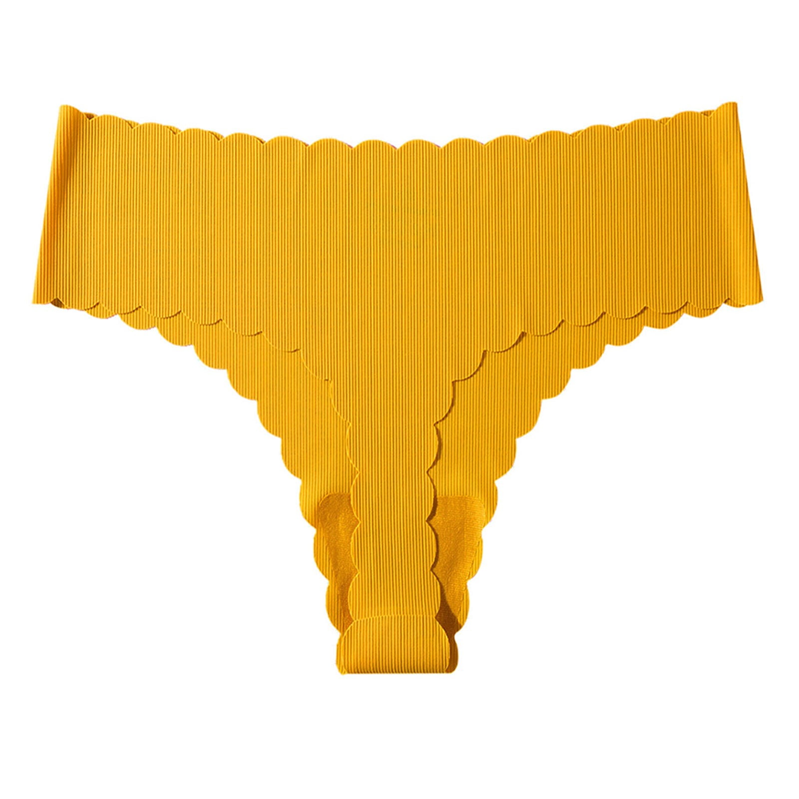 Fjofpr Thongs for Women Low Rise Women's Lace Abdomen Mid-rise Waist ...