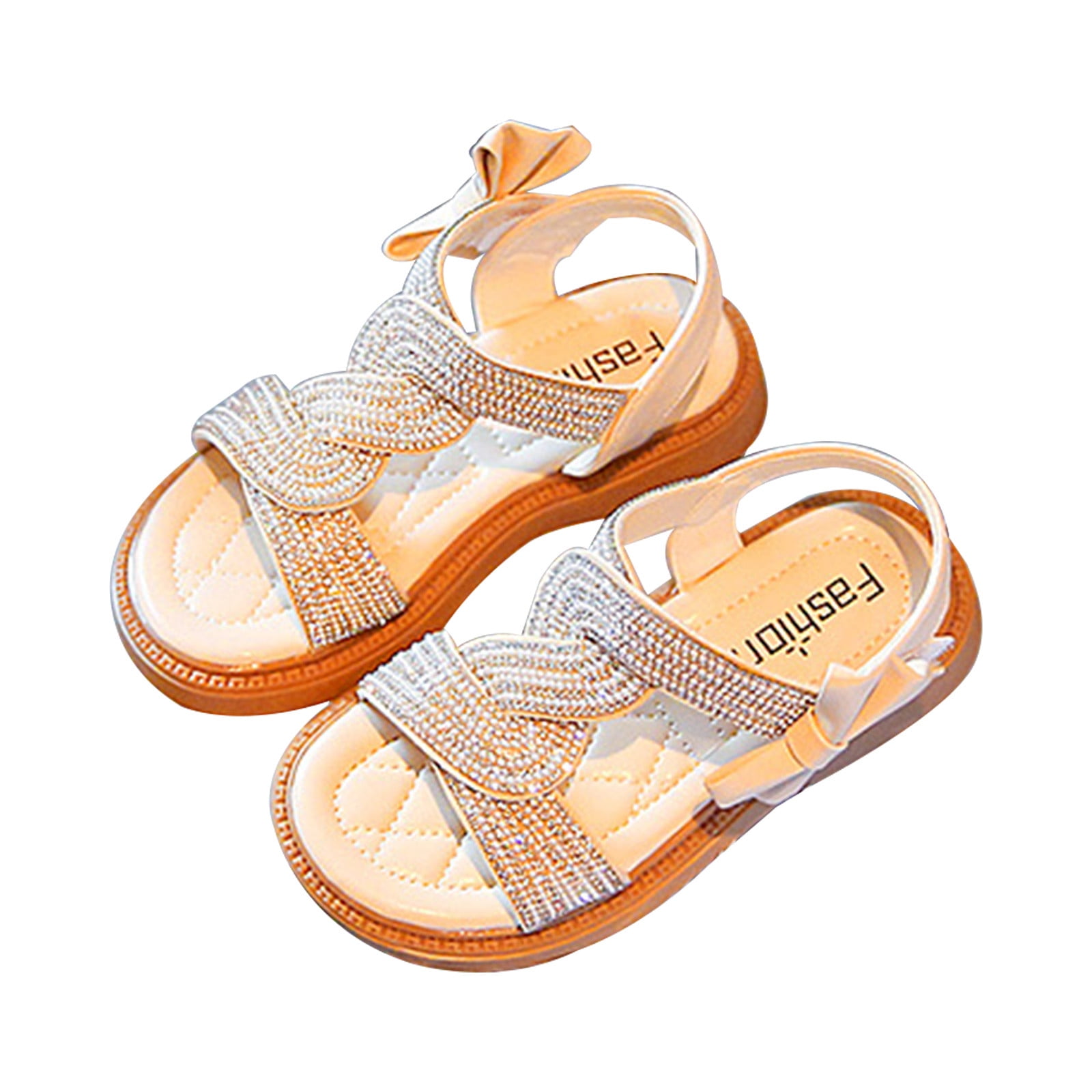 Fjofpr Toddler Girls Sandals Size 9 -12 Years Middle And Big Children ...
