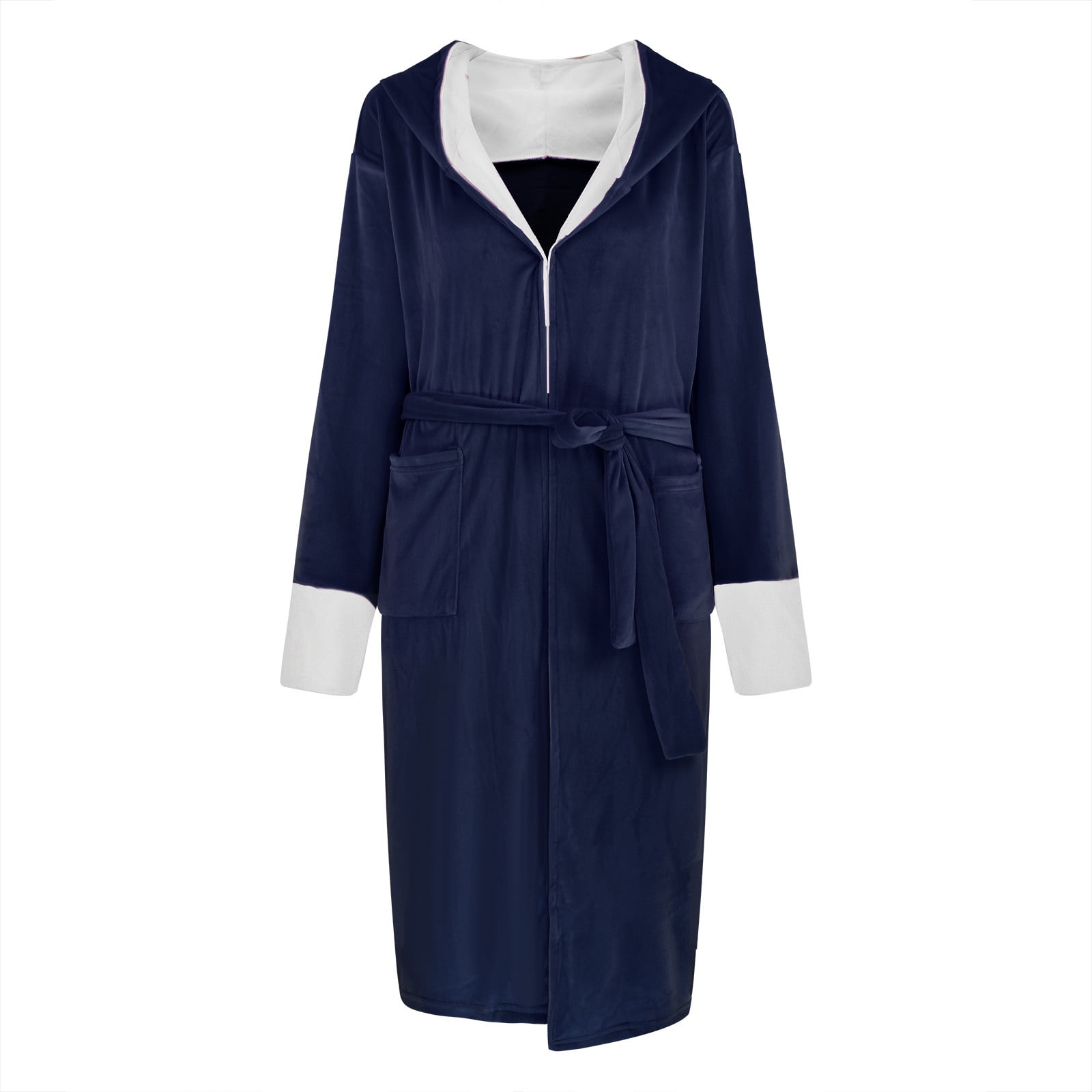 Fjofpr Womens Fleece Robe Womens Plus Size Nightgowns Clearance Winter ...