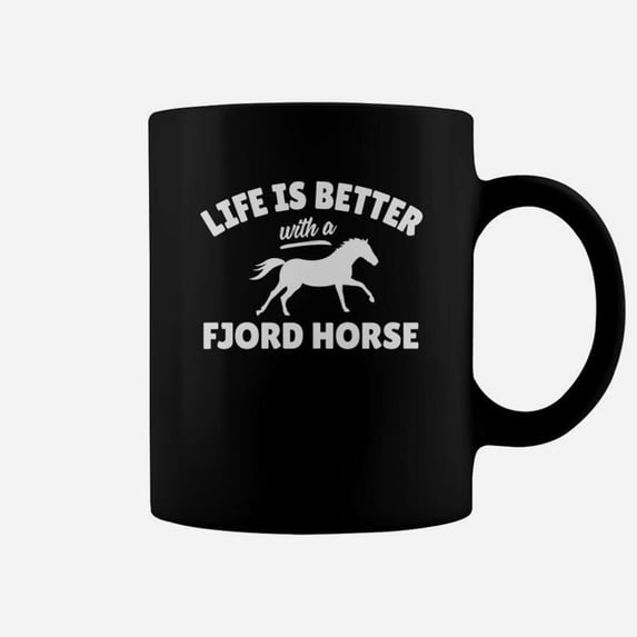 Fjord Horse Rider Equestrian Horseriding Gift Coffee Mug - Walmart.com