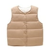 KYAIGUO Kids Toddler Puffer Down Vest for Girls Boys Winter Sleeveless Thicken Outwears Fall ...