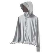 BALEAF Women's Zip Up Sun Shirts SPF UPF 50+ UV Hoodie Jackets Hiking Thumb Holes Lightweight ...