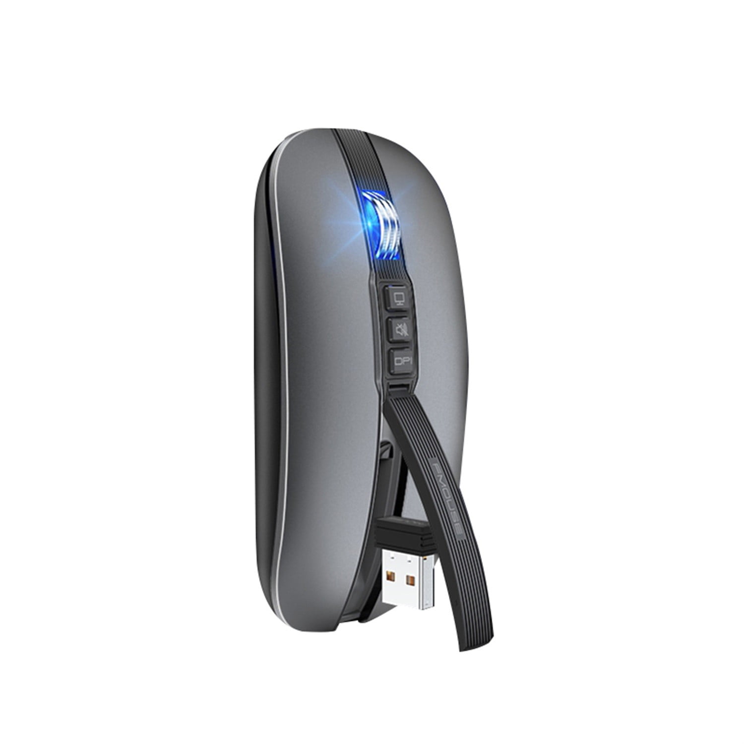Fk1 910-002696 FMOUSE Wireless Bluetooth Dual-Mode Rechargeable Mice ...