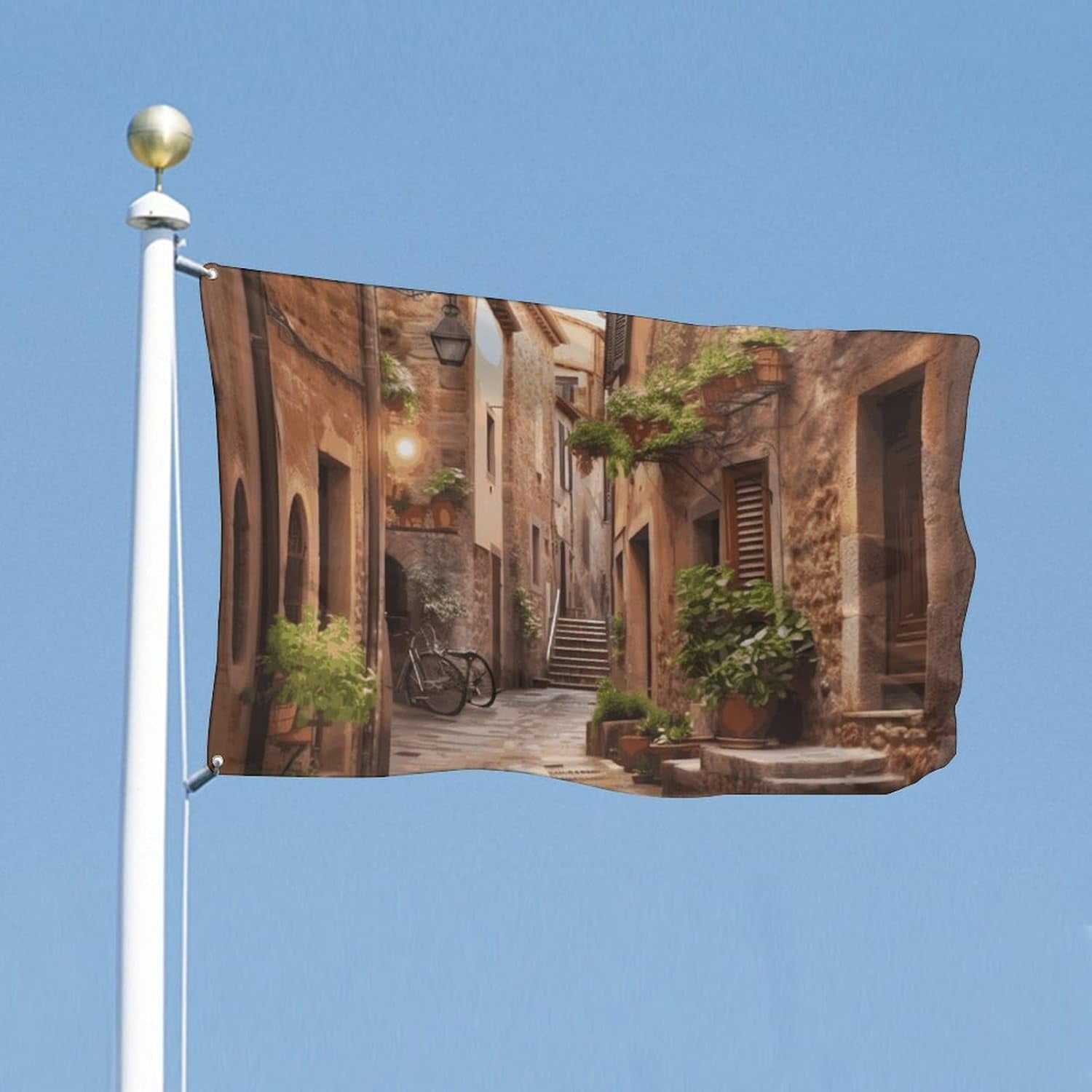 Flag 24x35 in Double Sided Yard Flags Italian Street Garden Flag ...