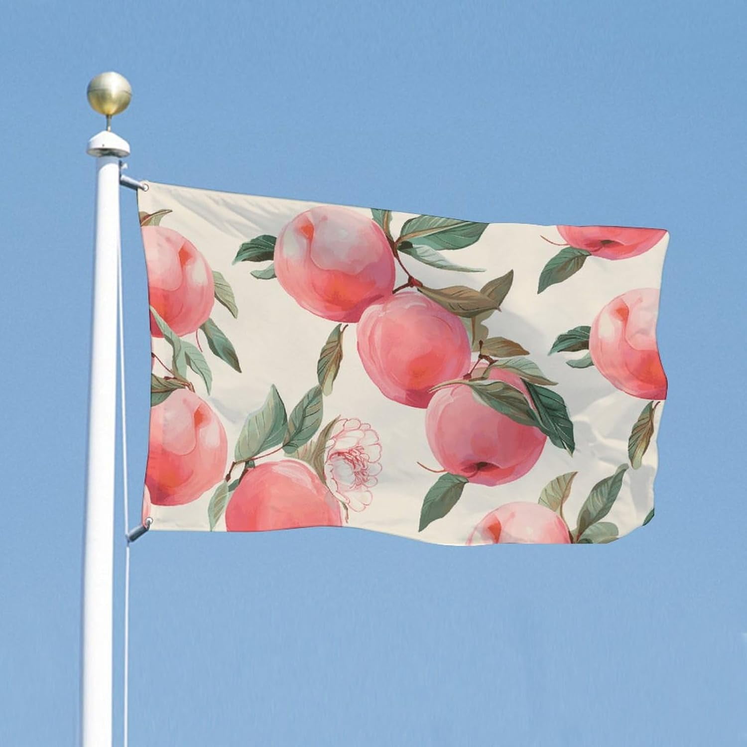 Flag 24x35 in Double Sided Yard Flags Peach Garden Flag Welcome Flags ...