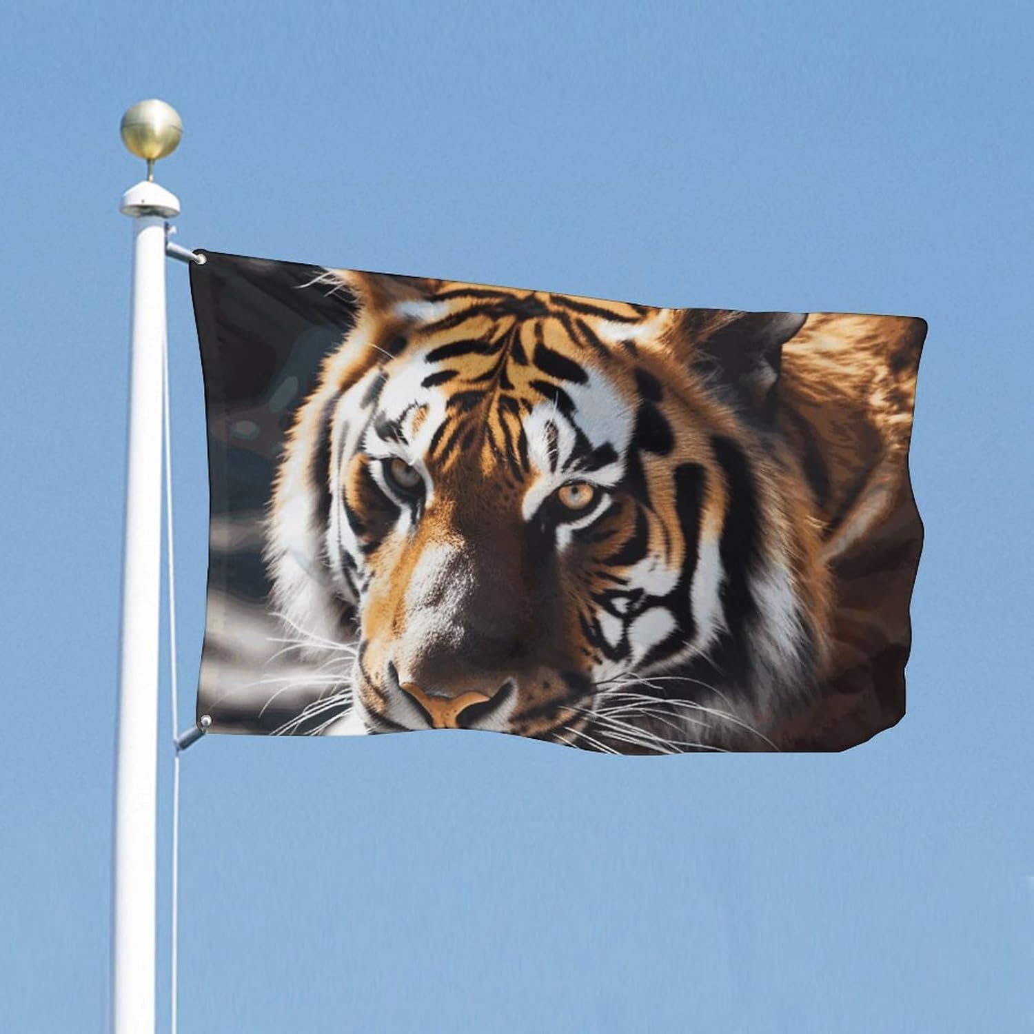 Flag 24x35 in Double Sided Yard Flags Wild Animal Tiger Garden Flag ...
