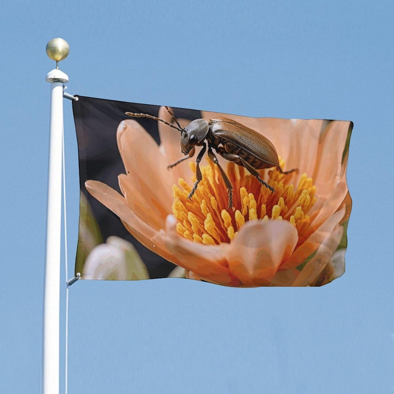 Flag 35x59 in Double Sided Yard Flags Creepy Creature Garden Flag ...