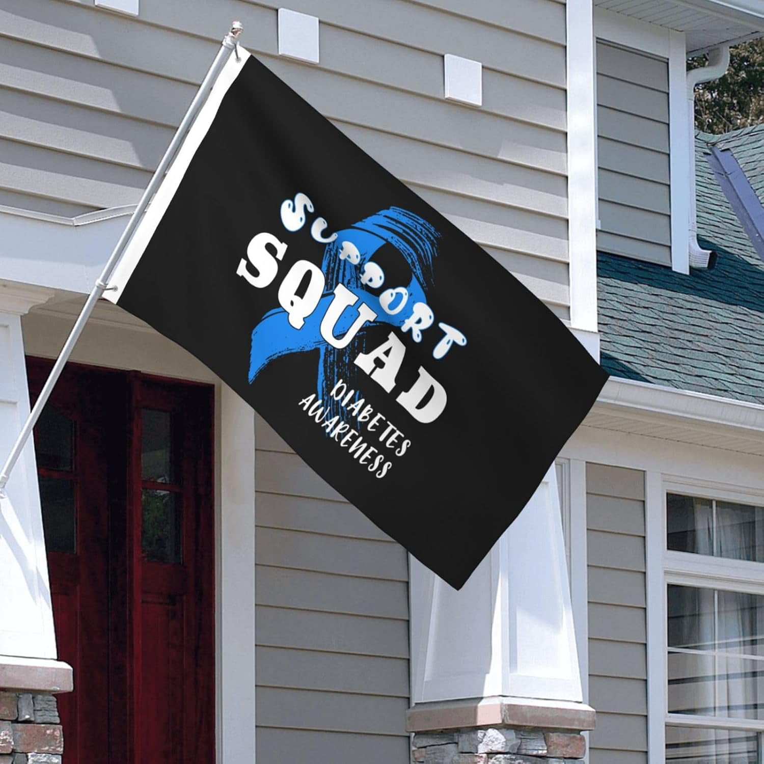 Flag 3x5 ft Support Squad Malnutrition Awareness Double Sided Banner ...