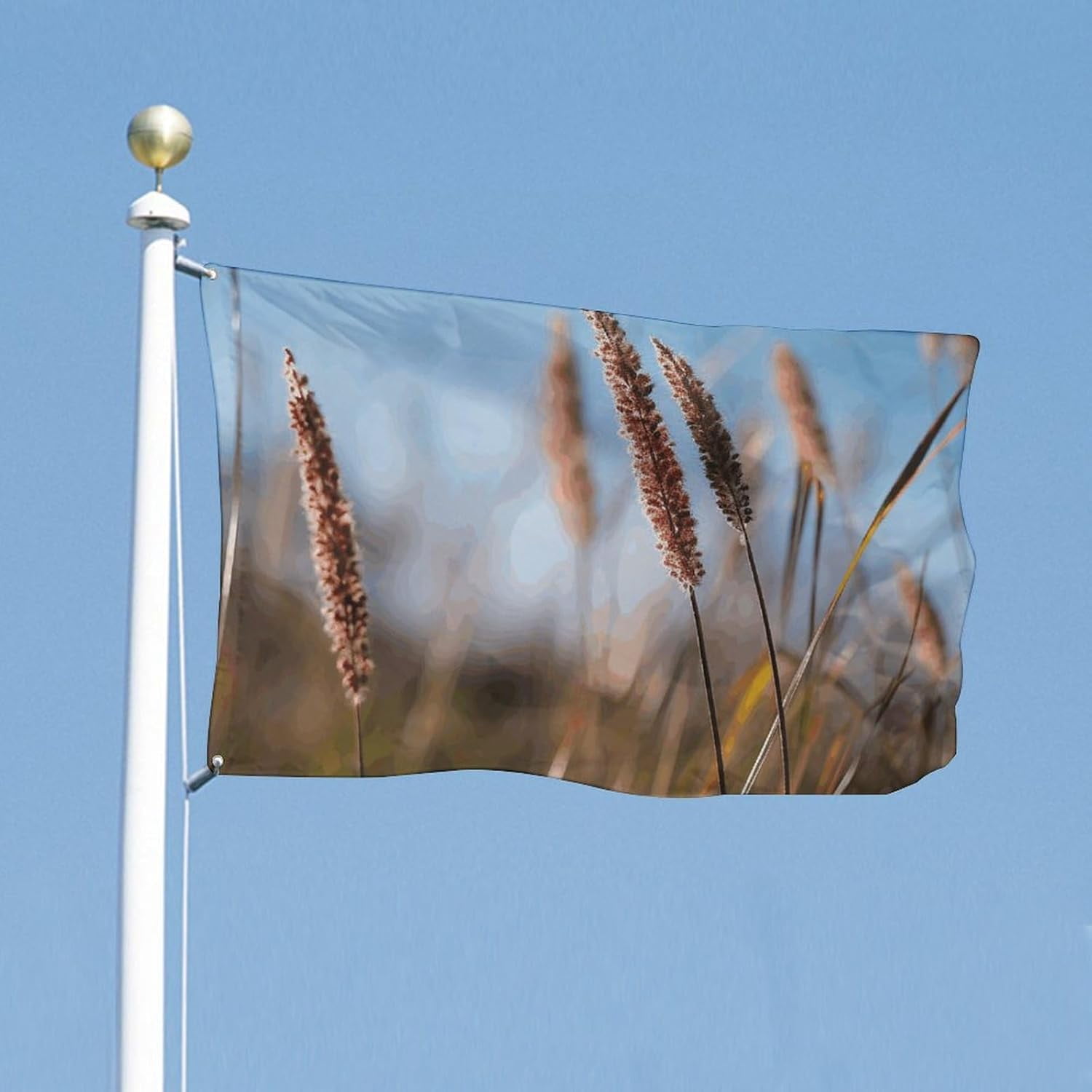 Flag 47x70 in Double Sided Yard Flags Autumn Grass Garden Flag Welcome ...