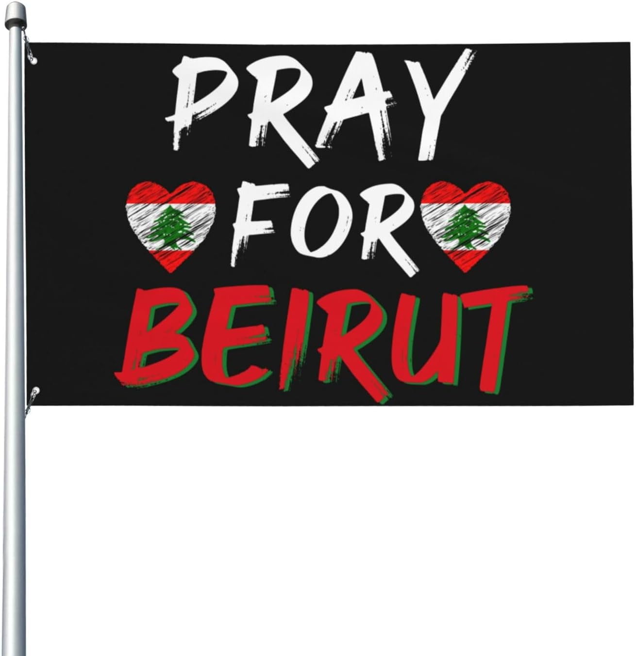 Flag 4x6 Stand with Lebanon flag, no stand included - Walmart.com