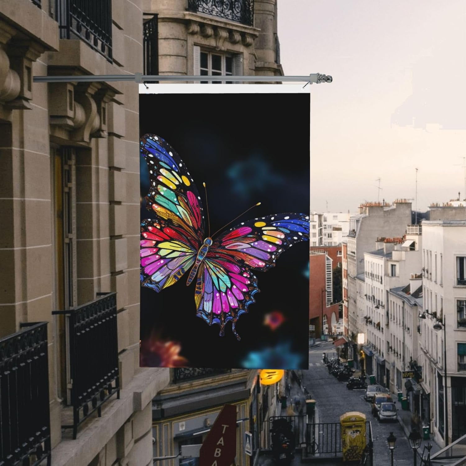 Flag 4x6 ft Flags for Outside Funny Banner Garden Flag Pretty butterfly ...