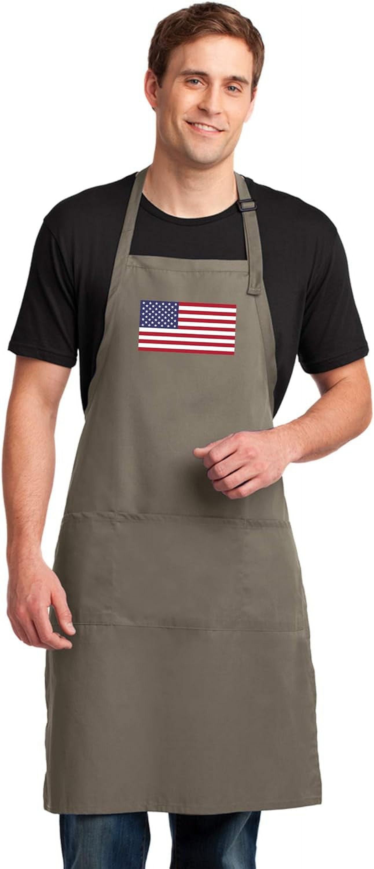 Flag Apron Flag Aprons LARGE For Men or Women - Walmart.com